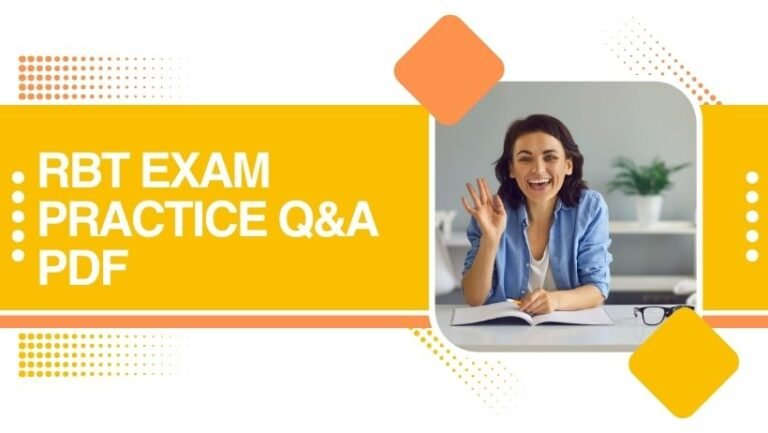 RBT Exam Practice Questions And Answers Pack